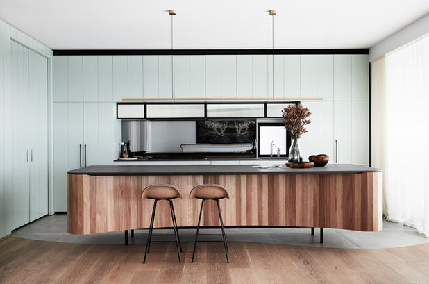 30 Curved Kitchens From Around the World | Houzz AU