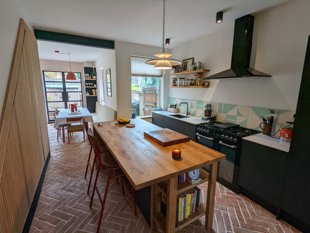How to Lay Out a Small Kitchen | Houzz UK