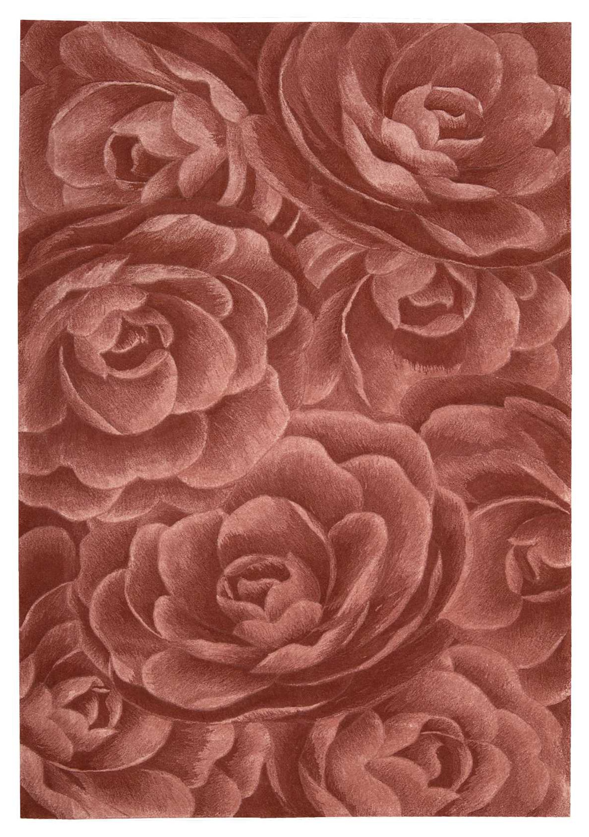 Nourison Moda Blush Area Rug 2'3"x8', 5'6"x7'5" - Contemporary - Area ...
