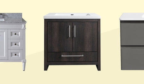 Vanity design to hide sink