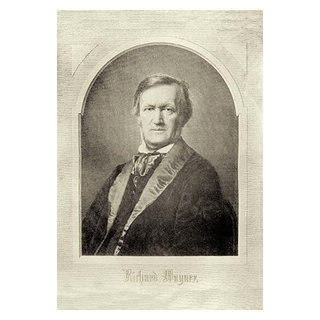 Richard Wagner, 12" x 18" - Traditional - Prints And Posters - by ...