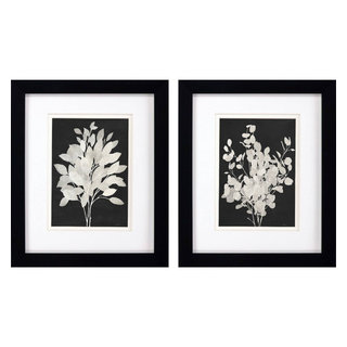 Misty Branches, 2-Piece Set - Contemporary - Prints And Posters - by ...