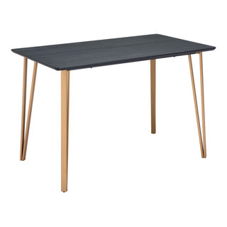 Deus Counter Table Black - Dining Tables - by VirVentures | Houzz