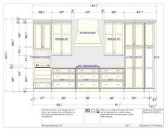 Help with kitchen layout and off center cooktop?