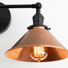 Copper Vanity Light, Industrial Decor - Industrial - Bathroom Vanity ...