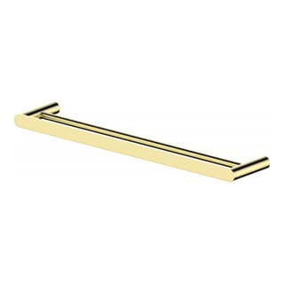 Zline Crystal Bay Double Towel Rail, Polished Gold, Cby-Trd-Pg ...