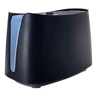 Cool Moisture Humidifier, Medium Room, 1.1 Gallon Tank, Black Invisible ...