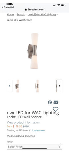 Compare side lighting vs. overhead in a vanity