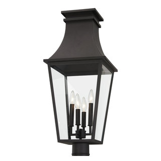 The Great Outdoors 7996 Gloucester 4 Light 28" Tall Post Light ...