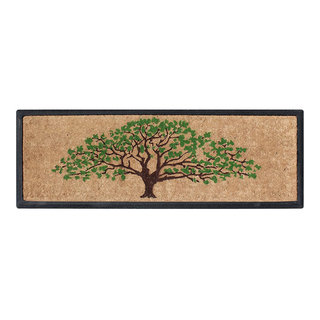A1HC Natural Coir and Rubber Large Door Mat, 18"x48" - Rustic ...