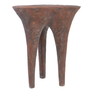 Aged Copper High Table, Versmissen Dizon, Medium - Farmhouse - Side ...