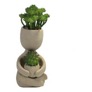 Home Decor Meditation Succulent Ceramic Relaxation Calming ...