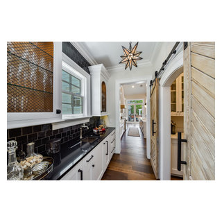 Modern Colonial - Traditional - Home Bar - Chicago - by Derrick ...