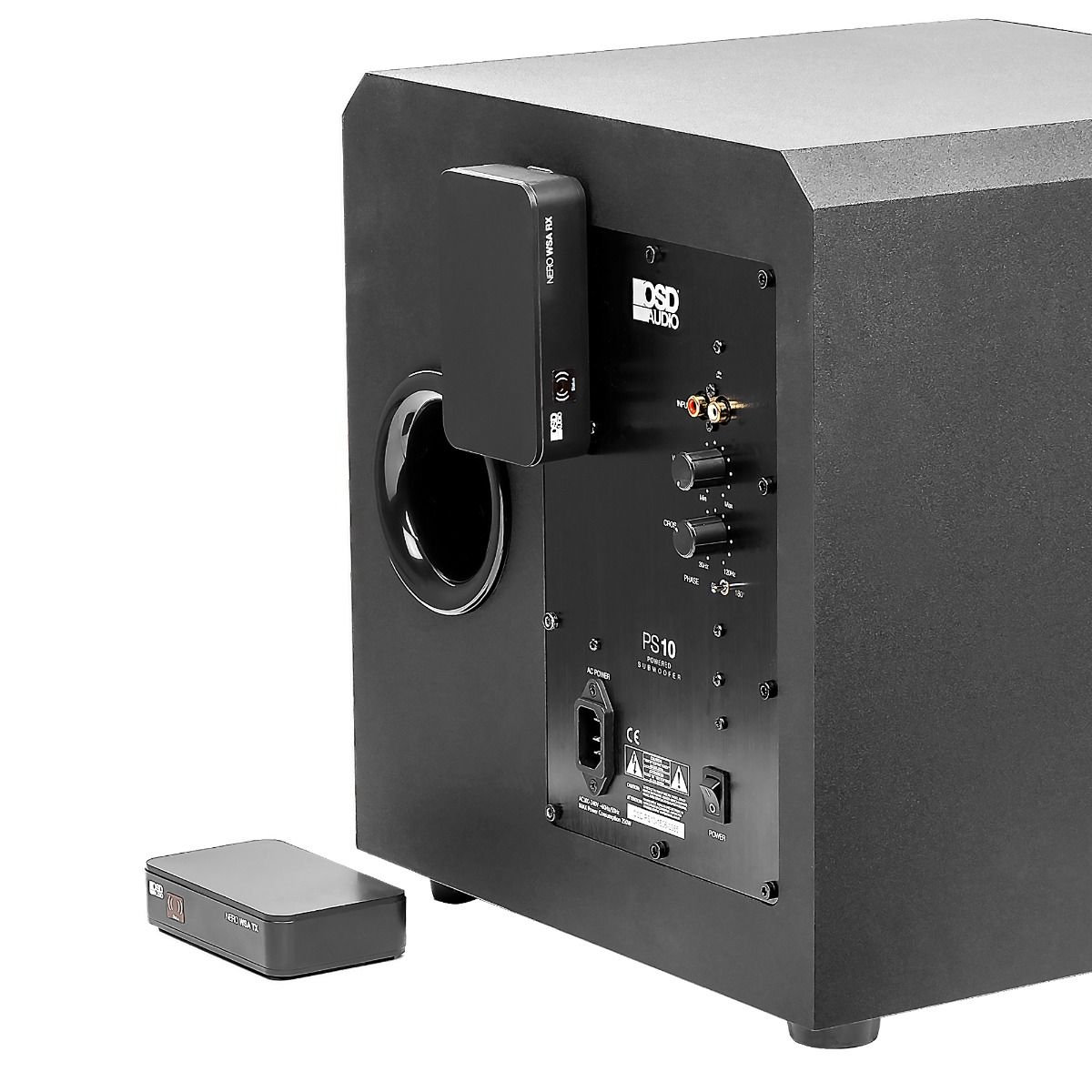 Wireless Subwoofer Transmitter/Receiver Kit, 5.8 GHz, Nero-WSA ...
