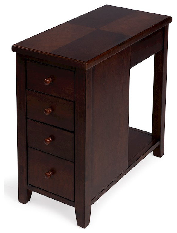 Butler Kelton 4-Drawer Chairside Chest, Plantation Cherry ...