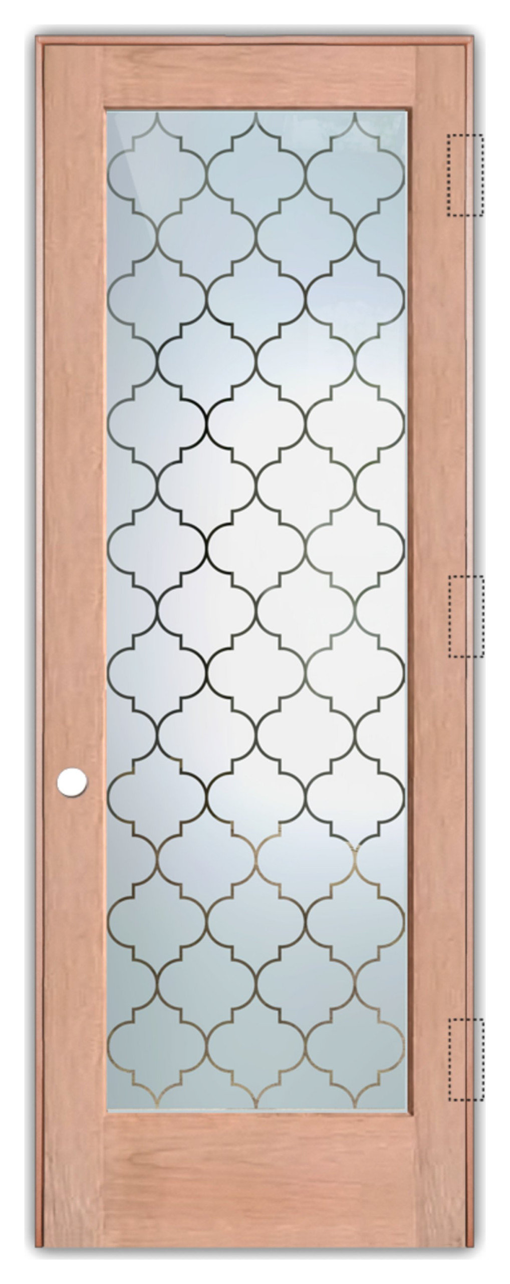 Interior Prehung Door or Interior Slab Door - Ogee - Primed - 28" x 80 ...