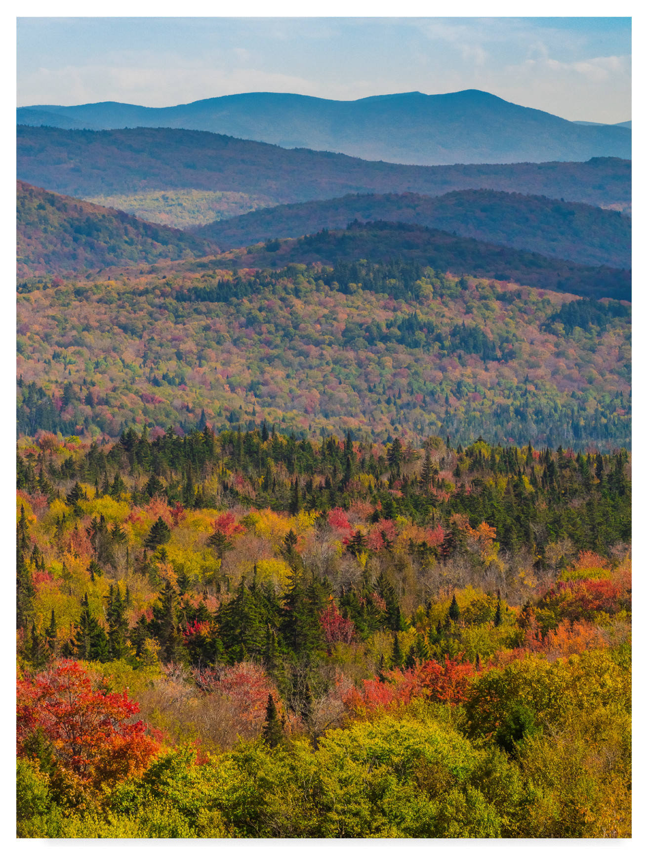 Brenda Petrella Photography Llc 'Vermonts Colors' Canvas Art, 24"x32 ...