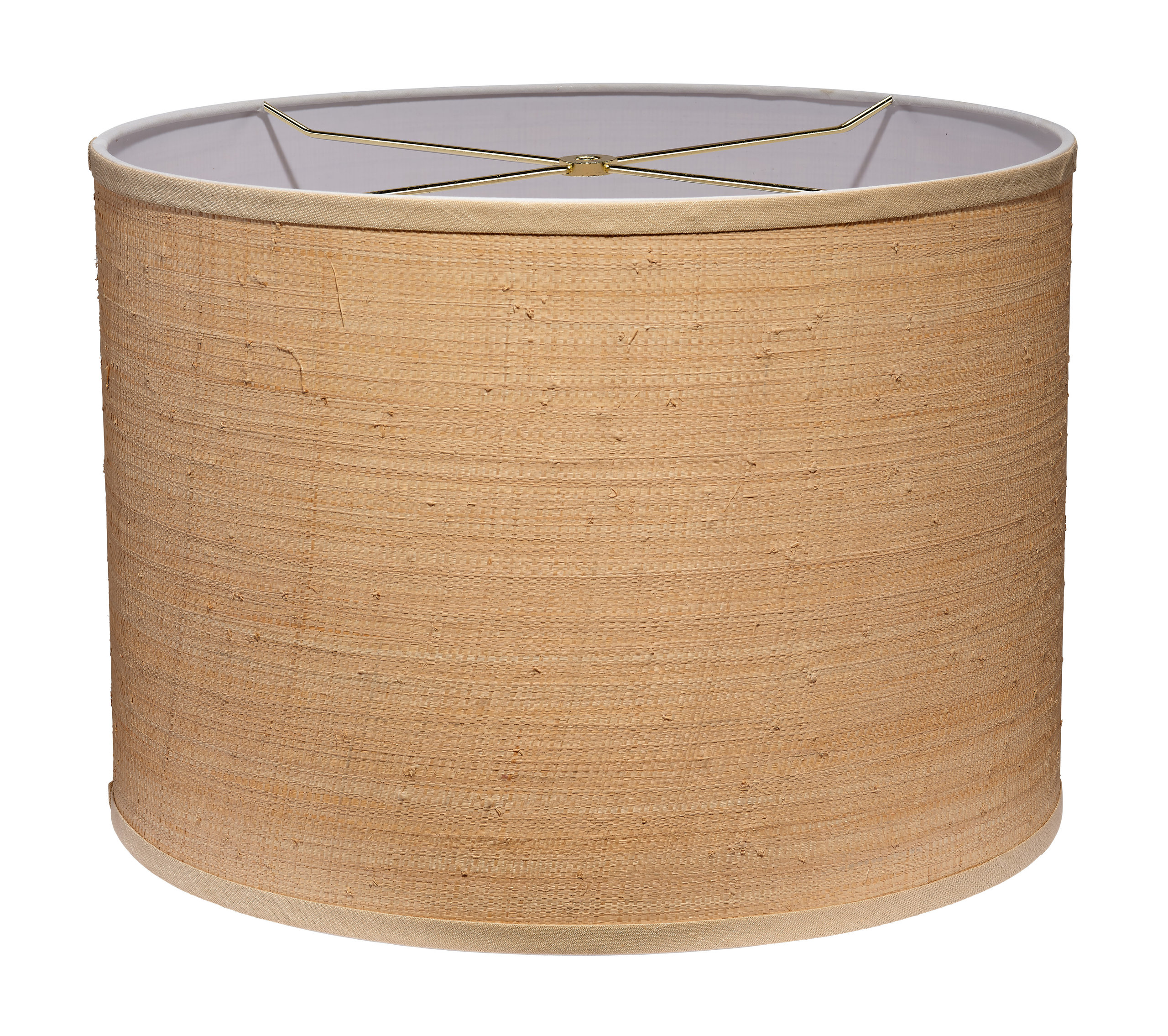 Drum Raffia Shade, Large - Transitional - Lamp Shades - by Jamie Young ...