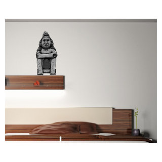 Aztec Vinyl Wall Decal AztecUScolor007, 10 in. - Contemporary - Wall ...
