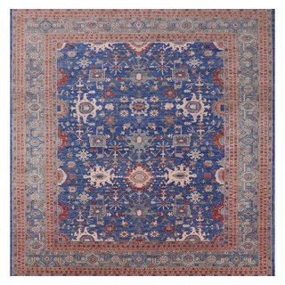 Ahgly Company Indoor Rectangle Mid-Century Modern Area Rugs, 5' x 7', 4 ...