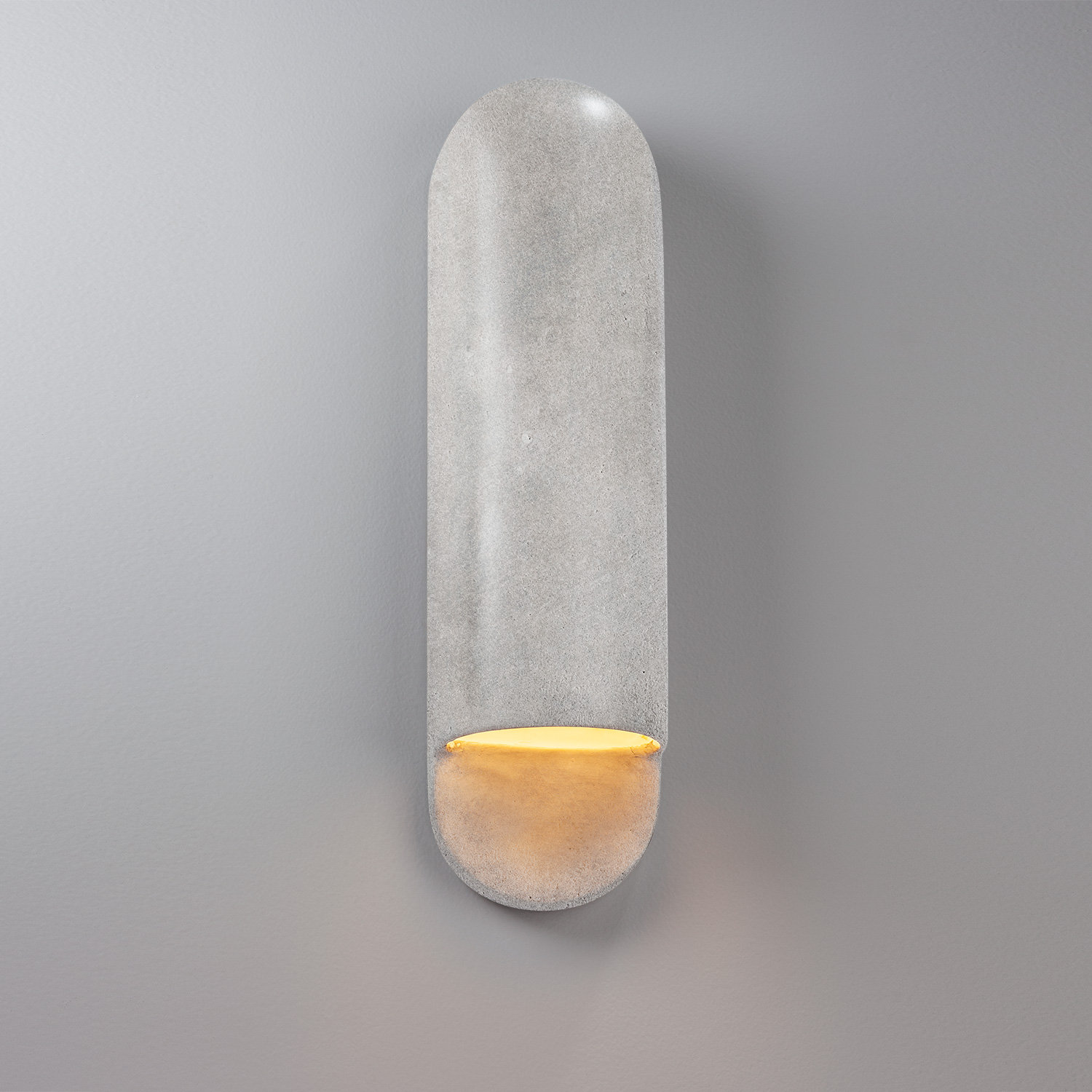 Capsule Outdoor Wall Sconce, Large, Dedicated LED - Industrial ...
