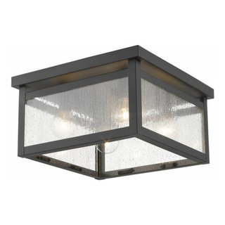 Vicar's Bridge Road 4 Light Flush Mount, Farmhouse Style 11x6 ...