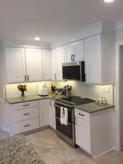Cove or Shaker crown molding-cabinets