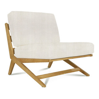 Harbour 1976 Nature Boy Outdoor Easy Chair, Teak Natural - Midcentury ...