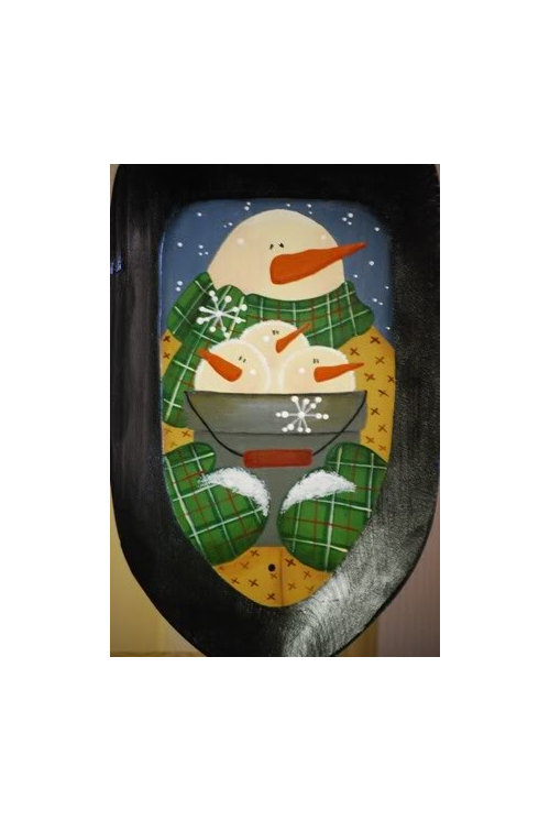 Snowman shovel