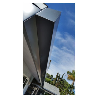 Fascia Wrap, Custom Sectional Slant Back Box Gutters in Studio City ...