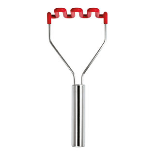 Tovolo Candy Apple Silicone Potato Masher - Contemporary - Potato ...