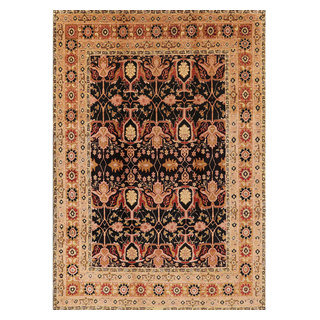 Ahgly Company Indoor Rectangle Mid-Century Modern Area Rugs, 5' x 7', 5 ...