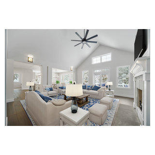 The Cloverbrook House Plan 5023 - Craftsman - Living Room - Other - by ...