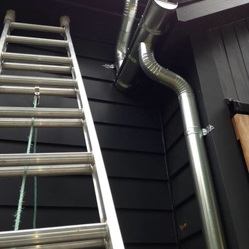 Round Galvanized Gutters - Photos & Ideas | Houzz
