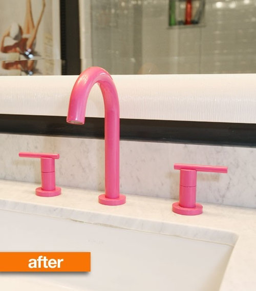 Powder coat faucet??? Will it scratch?? | Houzz NZ