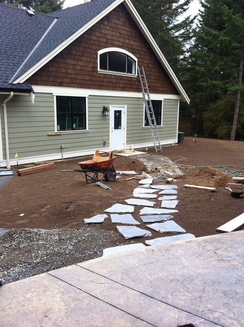 Back door entrance area