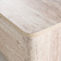 Nova Domus Roma Modern Travertine Rectangular Coffee Table - Rustic - Coffee Tables - by Vig ...