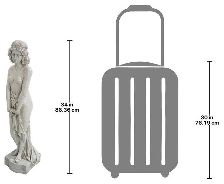 Design Toscano Greek Goddess Harmonia Garden Statue - Traditional ...