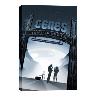 Epic Graffiti "Visions of the Future: Ceres" Giclee Canvas Wall Art, 40 ...