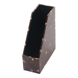 Natural Organizer Coconut Shell File Holder - Transitional - Desk ...
