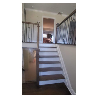 Modern Window Metal Balusters - Contemporary - Staircase - New York ...