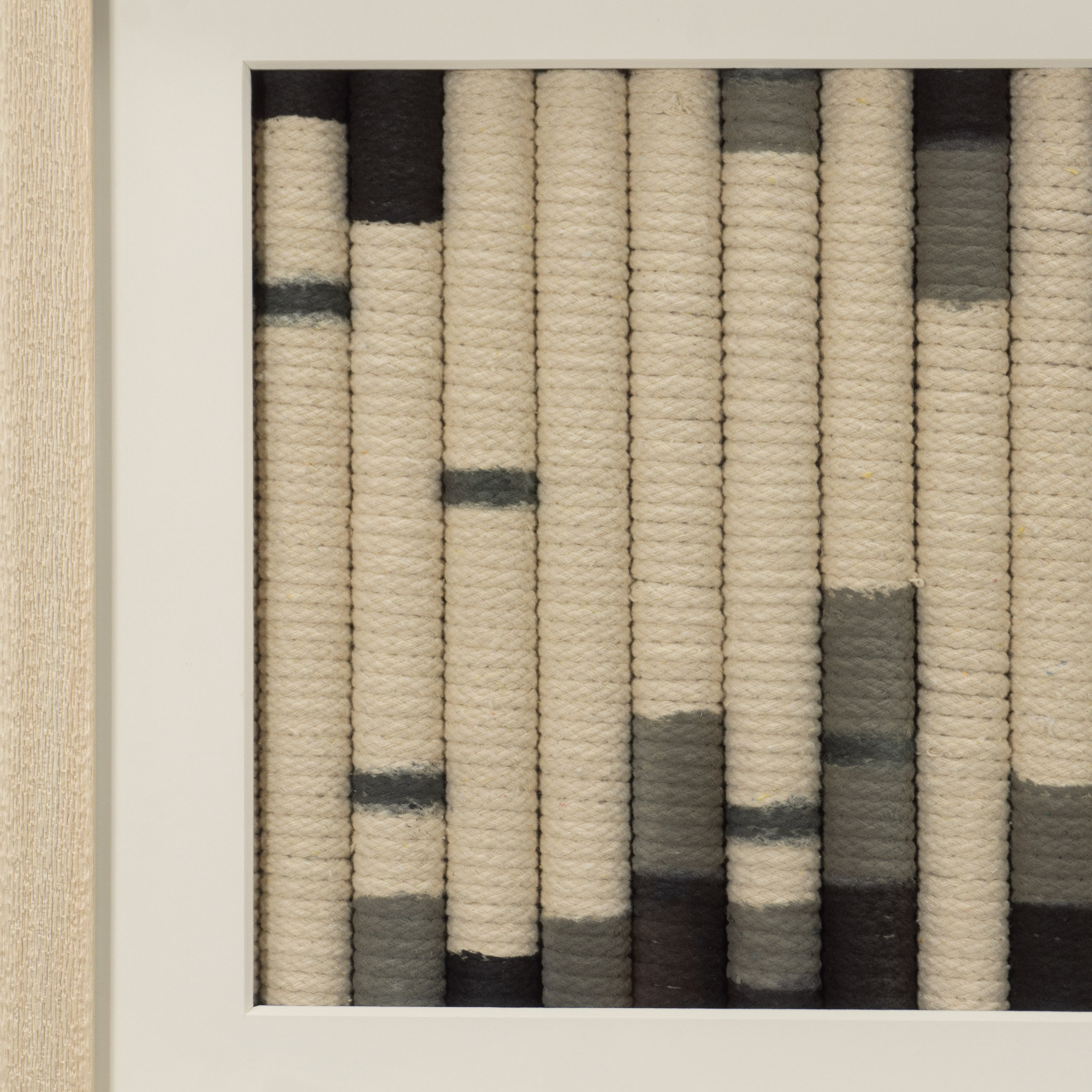HUJI Cotton Rope Coil Shadow Box Wall Décor - Beach Style - Wall Accents - by YUDECO | Houzz