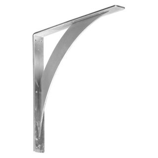 2"x20"x20" Legacy Steel Bracket, Hammered Black, 2Wx18"Dx18"H ...