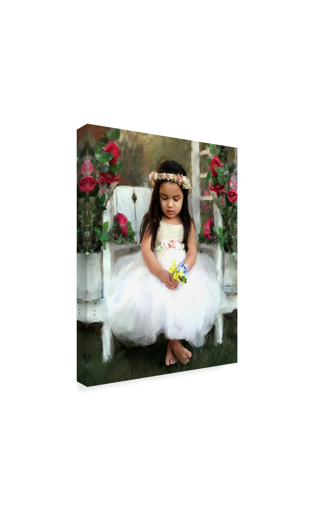 Sharon Forbes 'Bella' Canvas Art, 47"x35" - Contemporary - Prints And ...