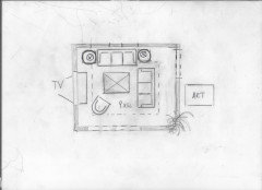 Best Layout for 17x14’ Family Room