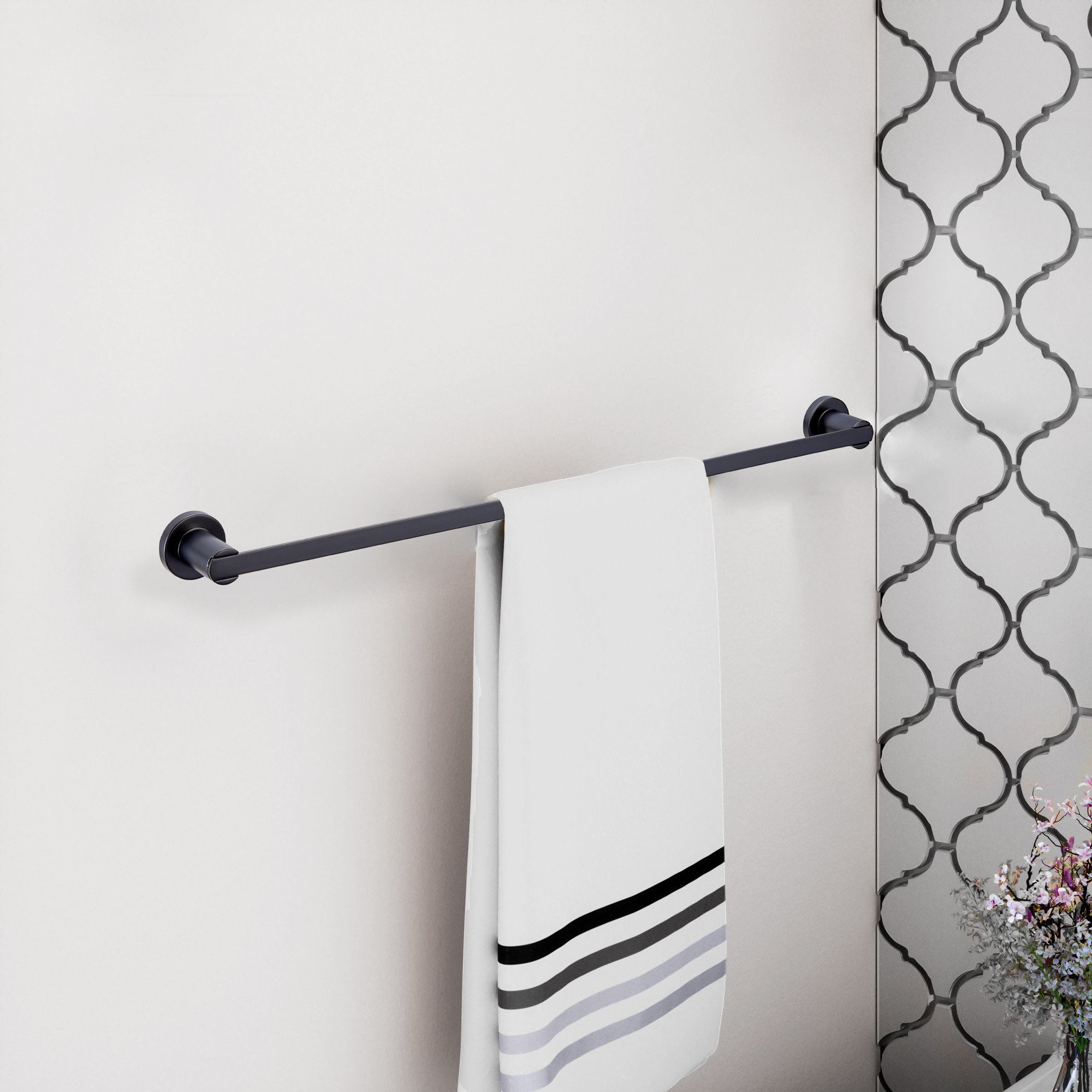 Design House 582668 Eastport 26-3/4" Towel Bar - Transitional - Towel ...