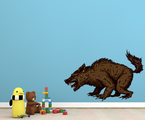 Mythical Creature Vinyl Wall Decal MythicalCreatureUScolor044, 36 in ...