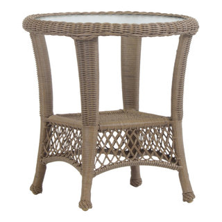 Savannah End Table - Tropical - Outdoor Side Tables - by South Sea ...