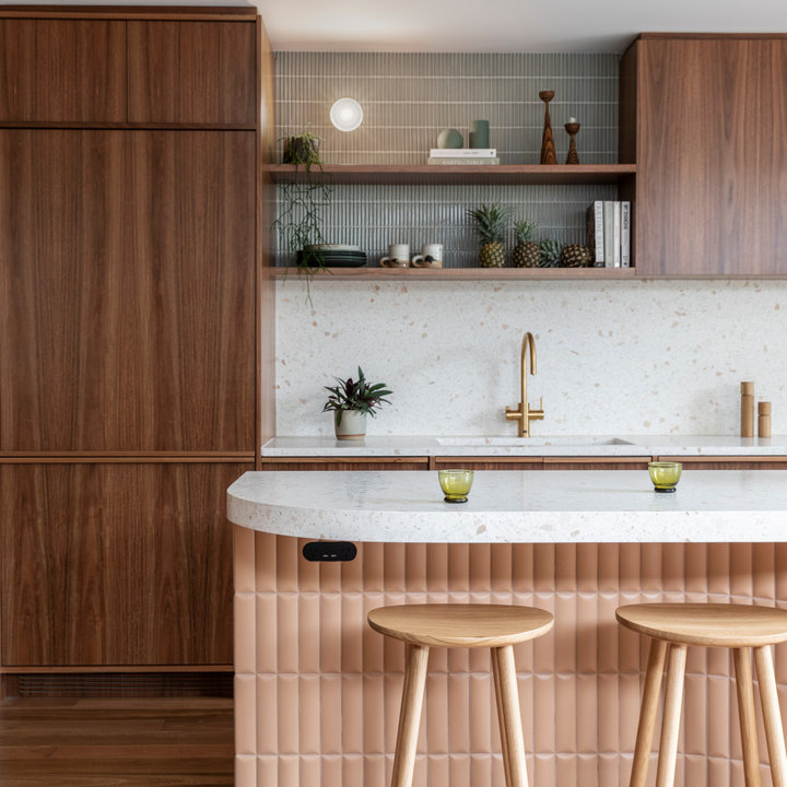 75 Beautiful Kitchen with Terrazzo Benchtops Ideas & Designs - March ...