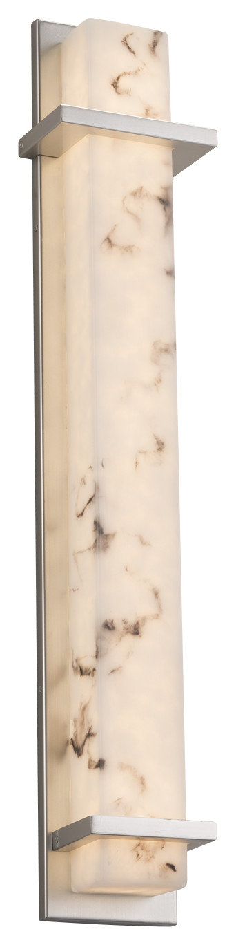 Monolith 36" ADA LED Outdoor/Indoor Wall Sconce, Brushed Nickel ...